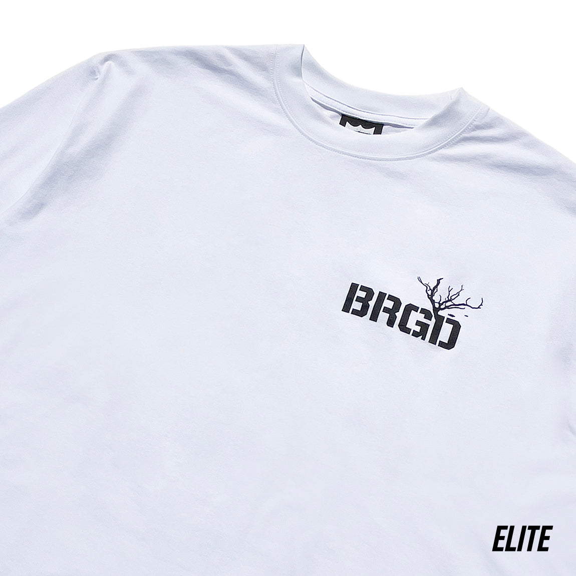 BRGD STRUCTURE ELITE DRY L/S TEE - WHITE