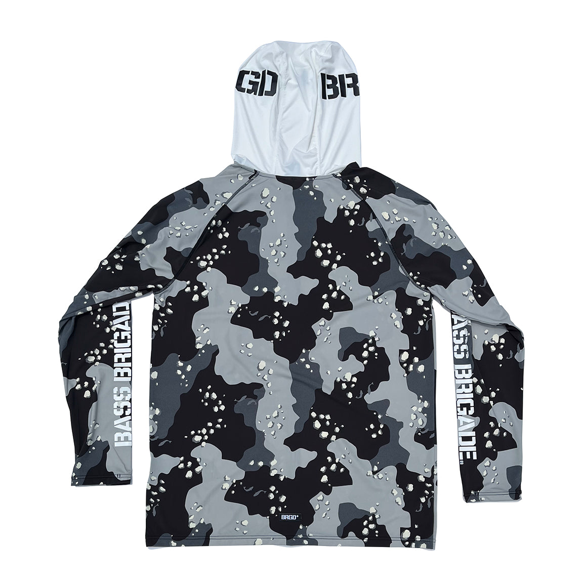 LAKE CAMO PERFORMANCE DRY ZIP HOODIE - WHITE